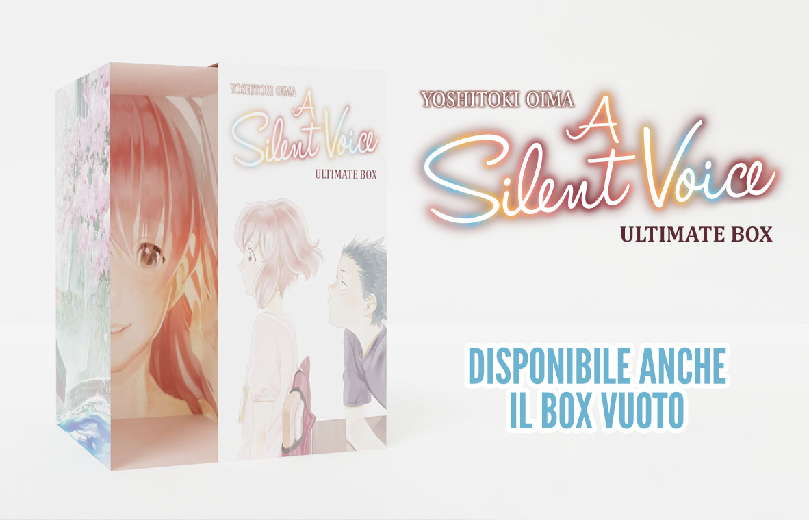 Star Comics | A SILENT VOICE ULTIMATE BOX: DISPONIBILE ANCHE IL BOX VUOTO